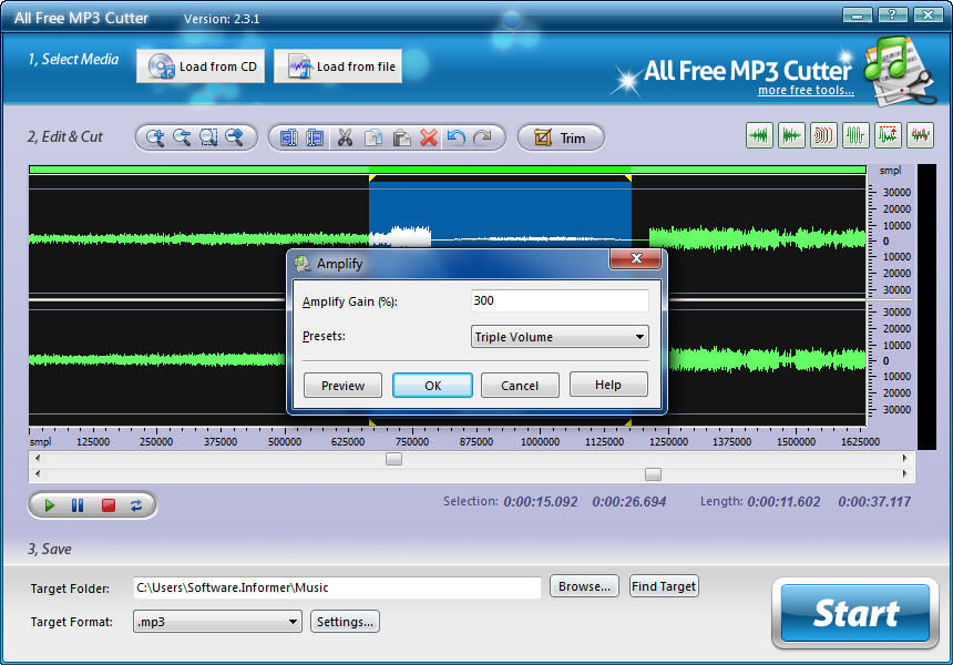 Software All Free MP3 Cutter | Free Software