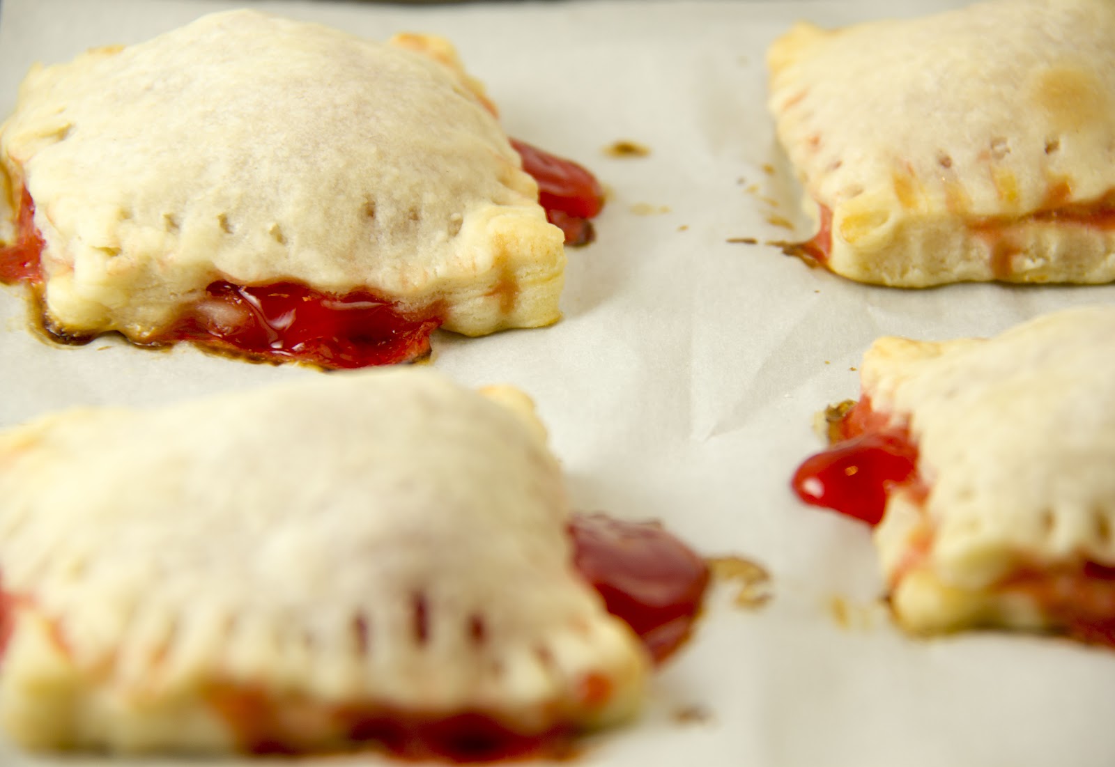 ButchInTheKitchen: Cherry-Filled Pastry Pillows