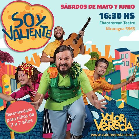 "Soy Valiente" Música y Teatro para Chicos | Más Chicos