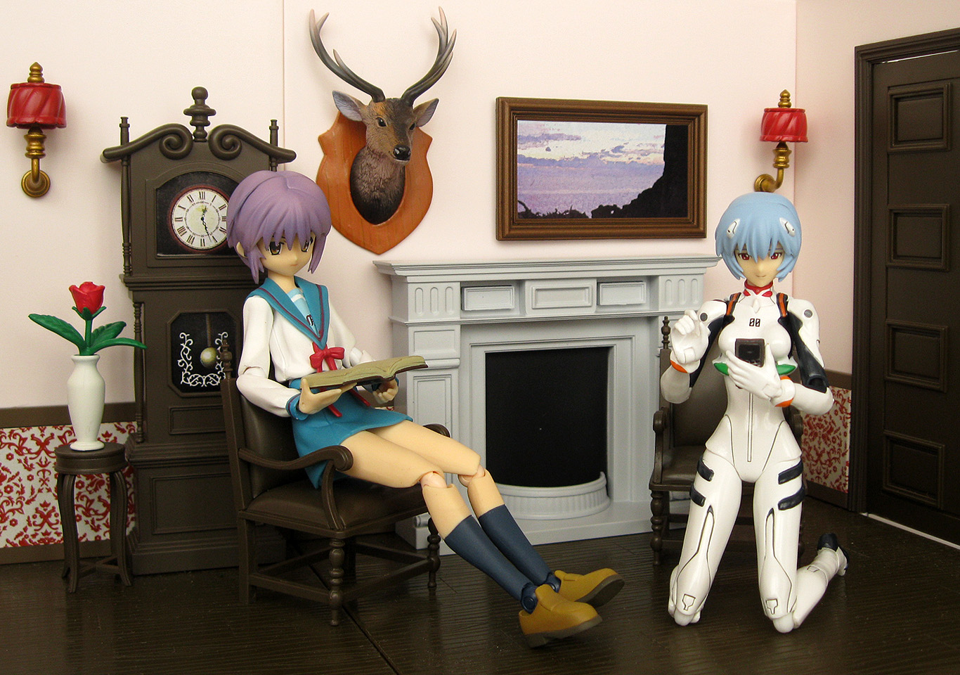 world of klaymore: figma Rei Ayanami 2.0