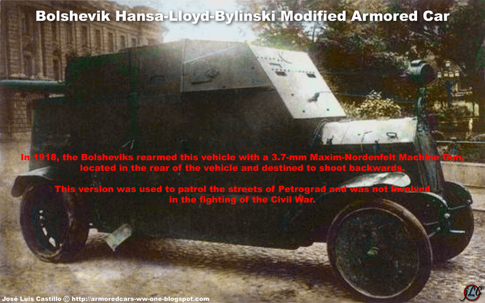 Armored Cars in the WWI: 10.2012