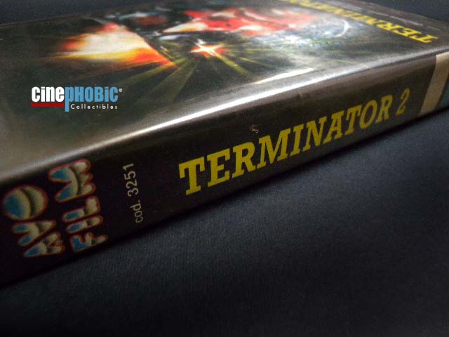 CINEPHOBIC: TERMINATOR 2 "Shocking Dark" (VHS)