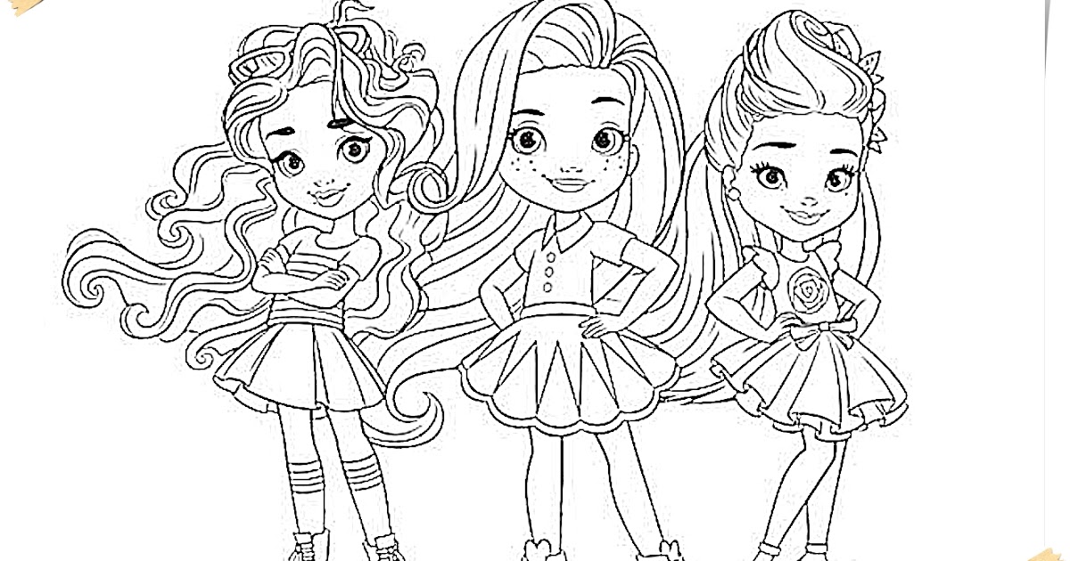 Gambar Mewarnai Pj Masks