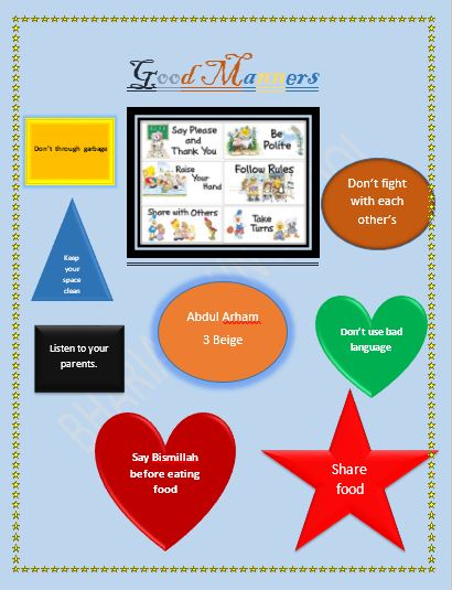 ICT Corner by BTSC: MS Word - Student Projects 2017-18