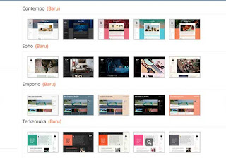 Tampilan Template Bawaan Blogger Terbaru 2017 - Arif's Blog