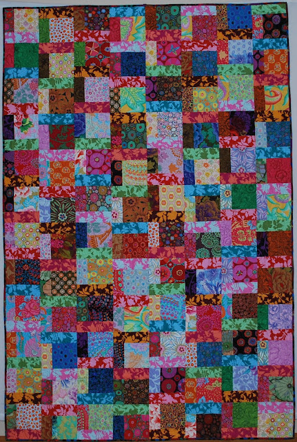 Double Nickel Quilts: Jumbled quilt