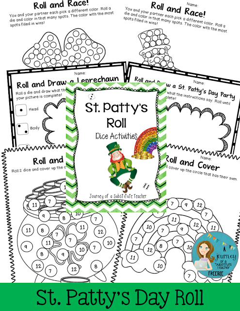 Freebie Page - Journey of a Substitute Teacher