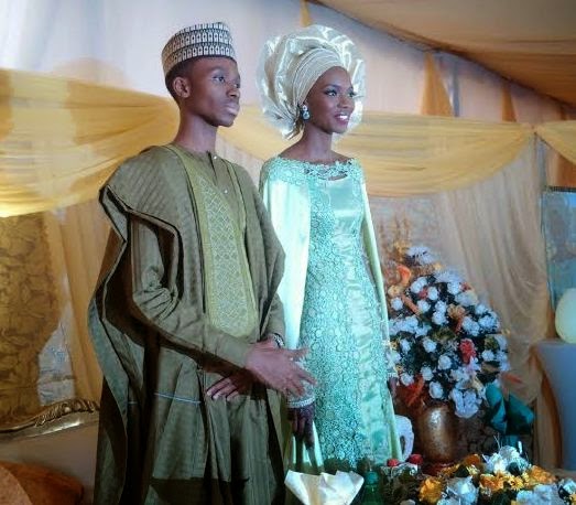 Bello & Kamilah ElRufai at the final day of their wedding celebrations