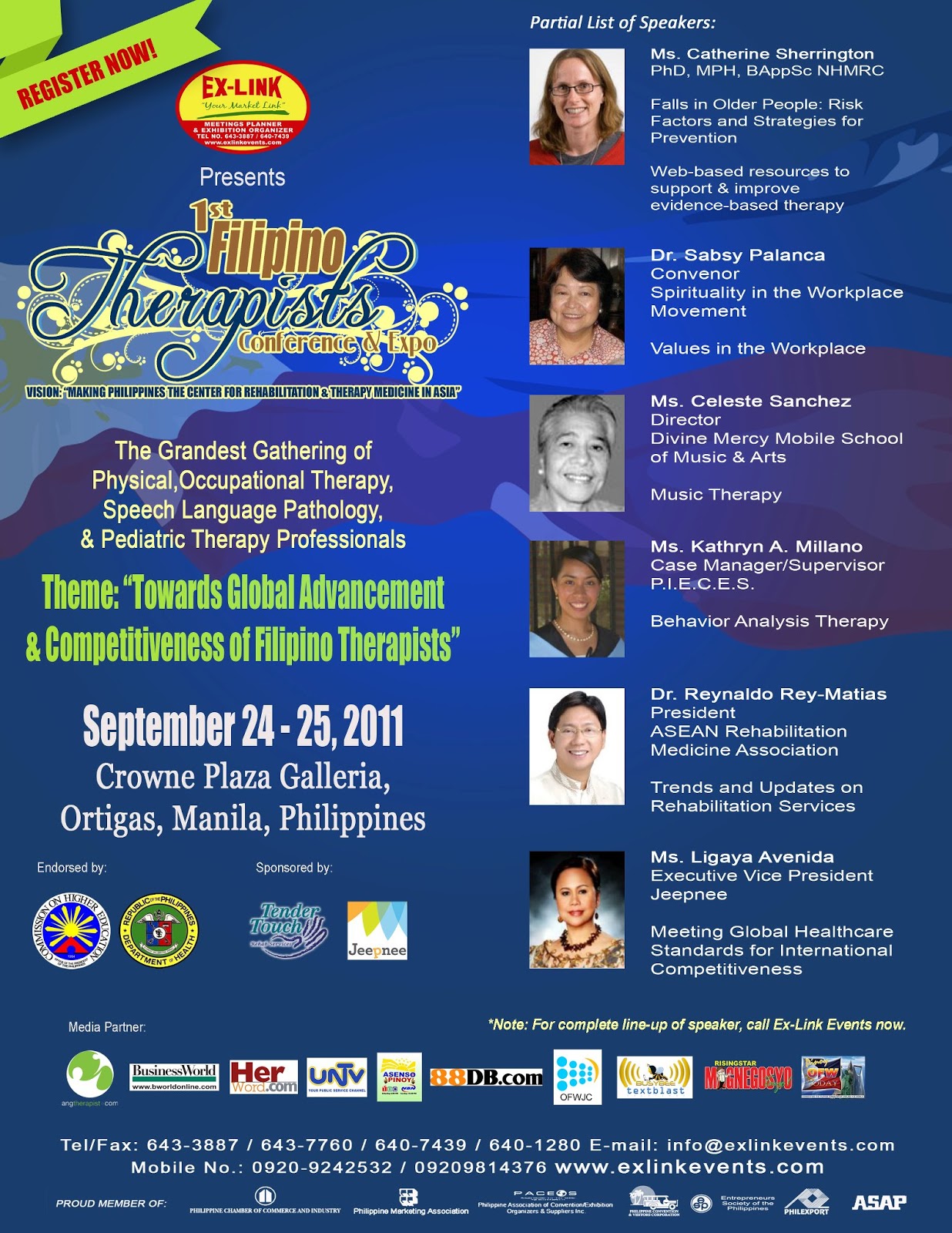Filipino Therapists Conference and Expo Speakers
