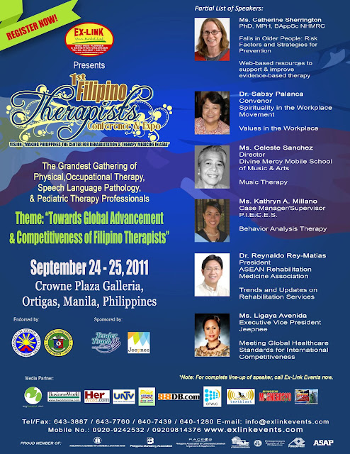 Filipino Therapists Conference and Expo Speakers