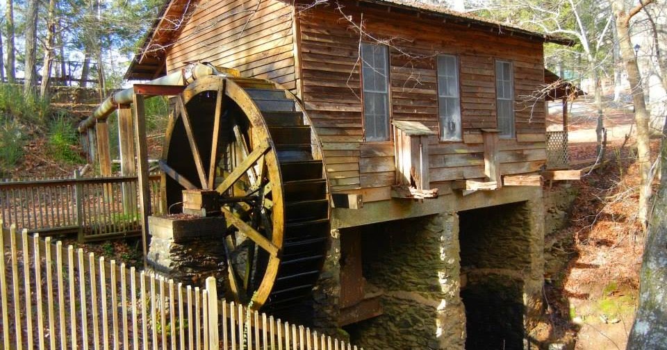 Forgotten Georgia: Grist Mill, originally built in 1870, Jackson County
