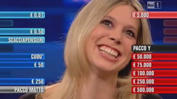 Affari Tuoi Sott'olio: La bellissima Anna Bevilacqua, nostra signora ...