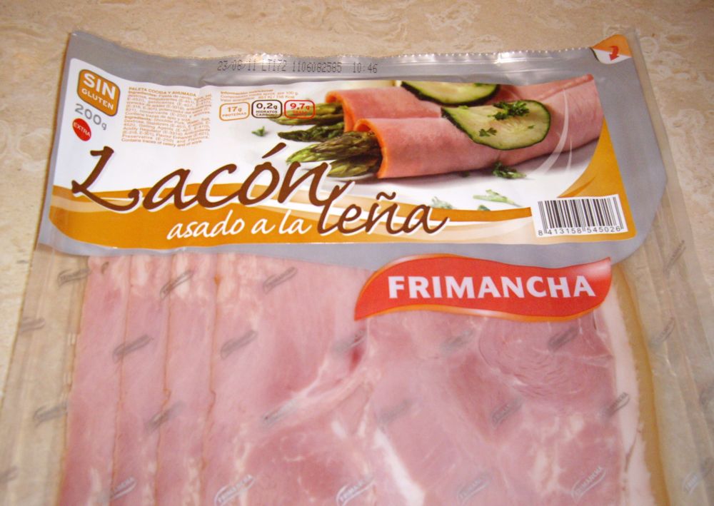 Cocinando que es Gerundio ...: Rollos de Lacón con espárragos trigueros.