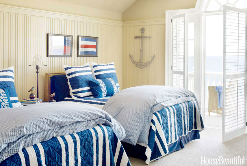 Nautical by Nature: 50 Nautical Rooms from House Beautiful