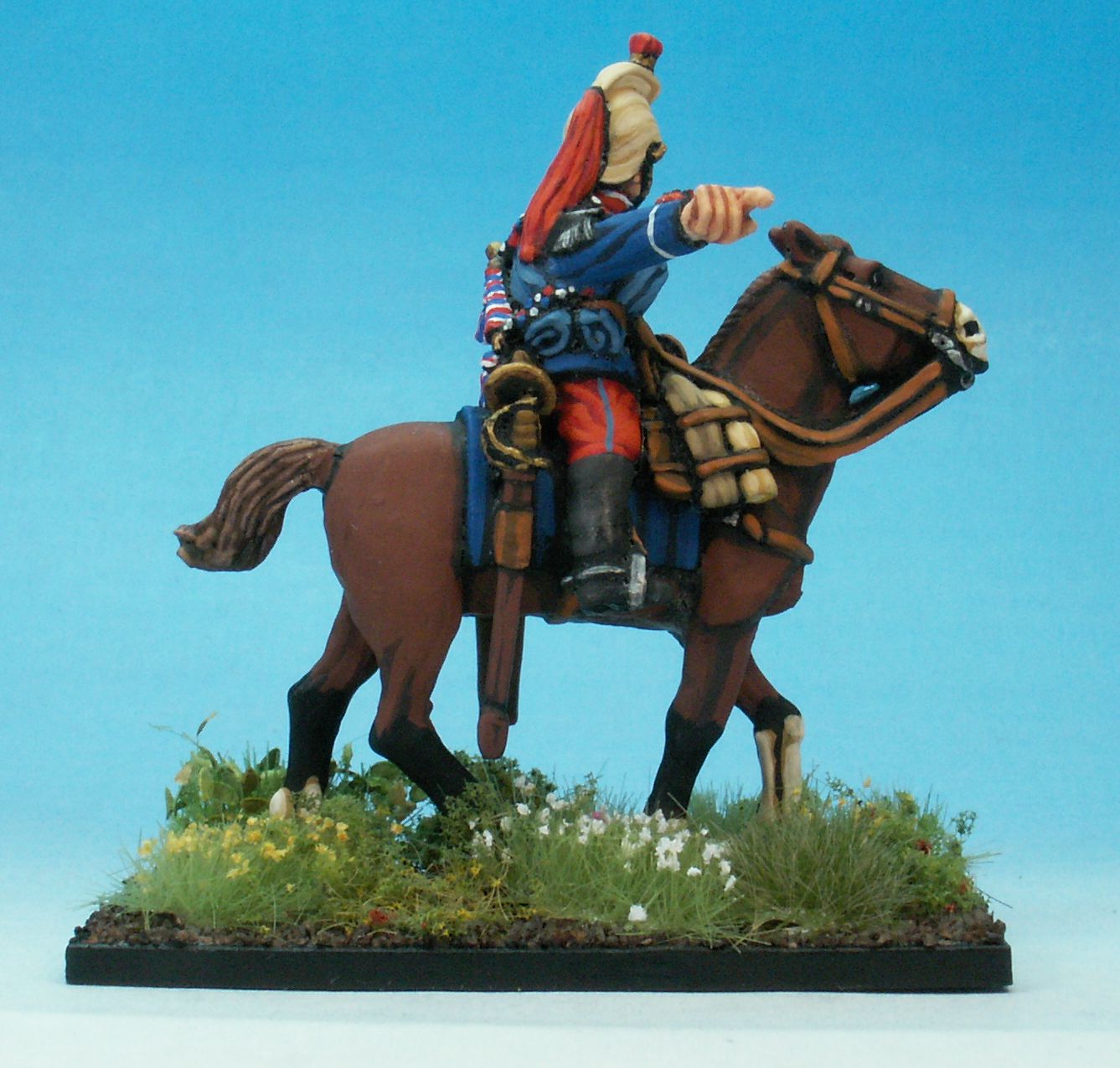 Over Open Sights: Great War Miniatures 1914 French Cuirassiers 2.
