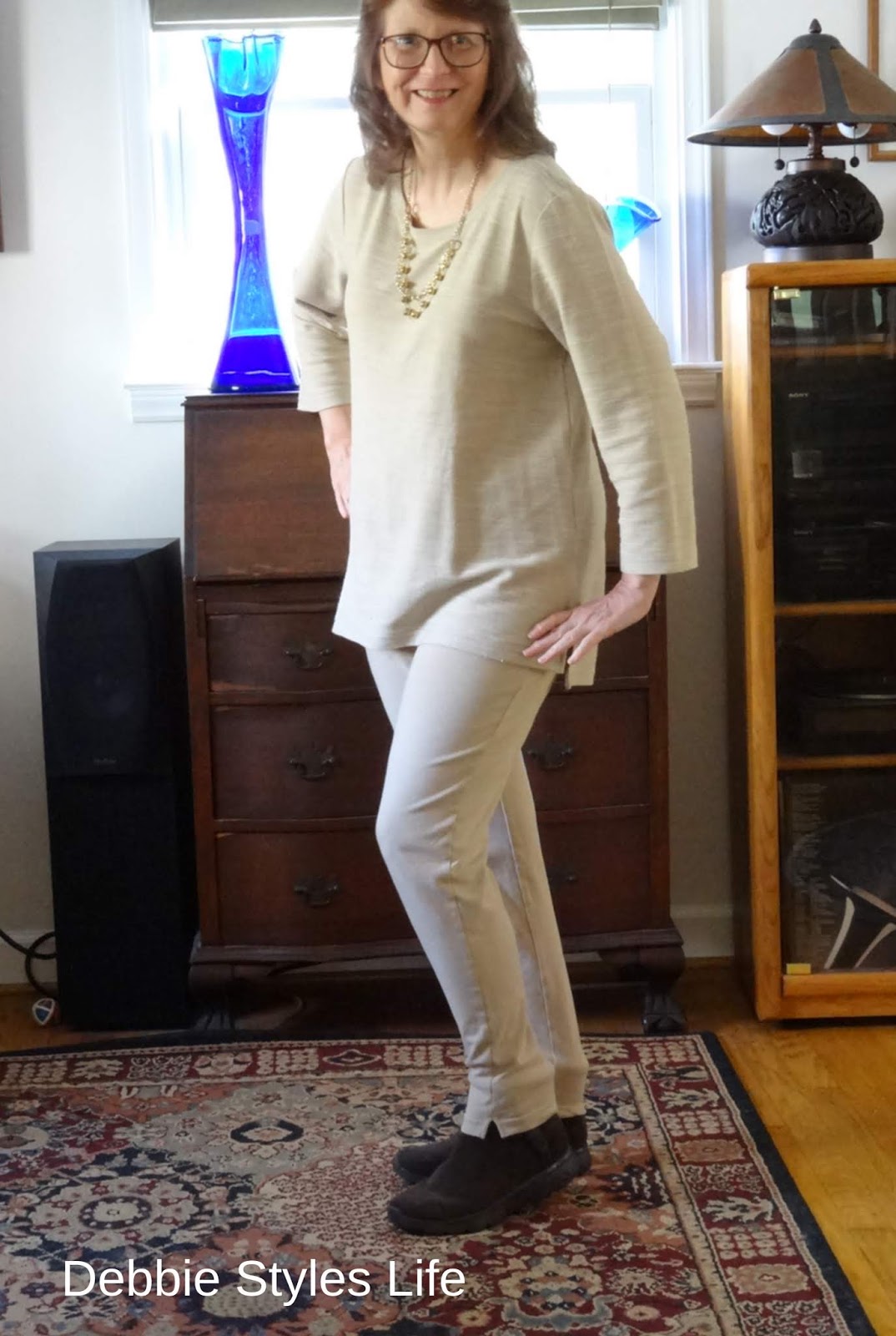 Debbie Styles Life: How To Wear A Monochromatic Tan Outfit