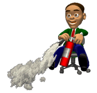 fire destroyed: ¿sabias que hay diferentes tipos de extintores?