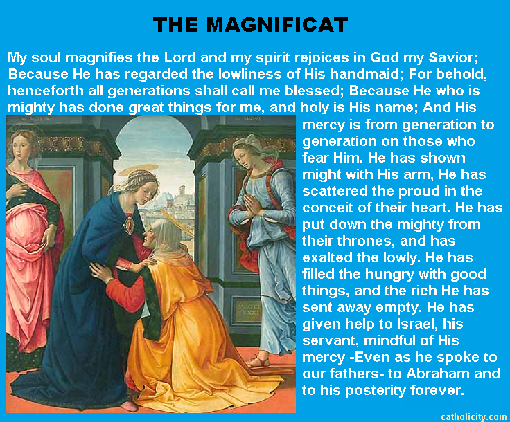 CATHOLICITYBLOG: THE MAGNIFICAT