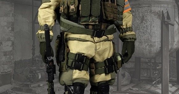 Gsg9 1/87 Unité spéciale: Vêtememt du FSB ALPHA au 1/6 Version GORKA