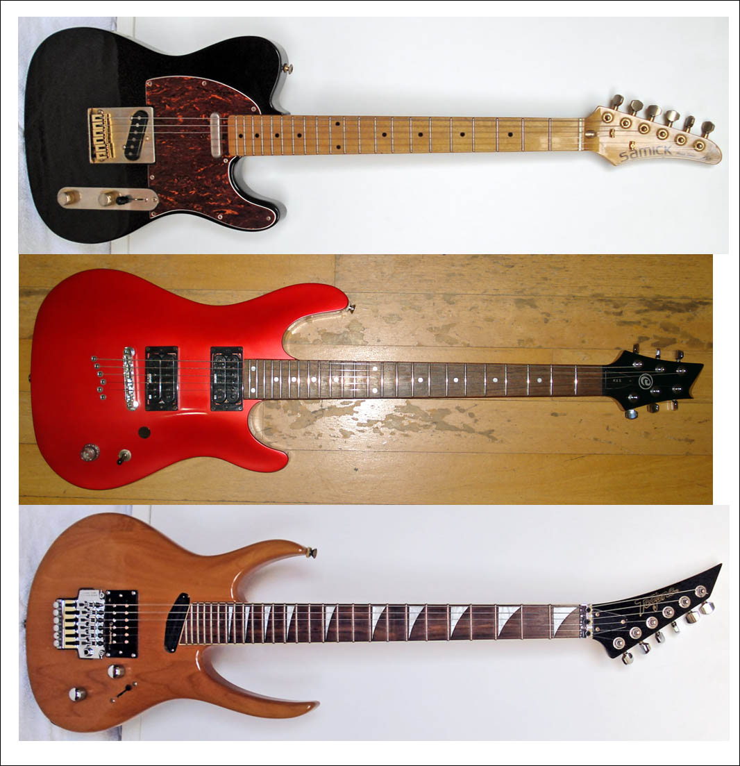 Louco Por Guitarra: As Ressucitadas (Tele Samick, Cort KX-5, Tagima Zero)