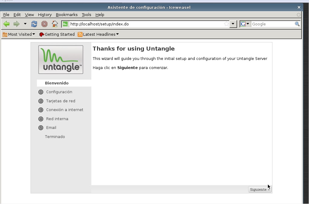 Blog de Davis: appliance Untangle (Firewall)
