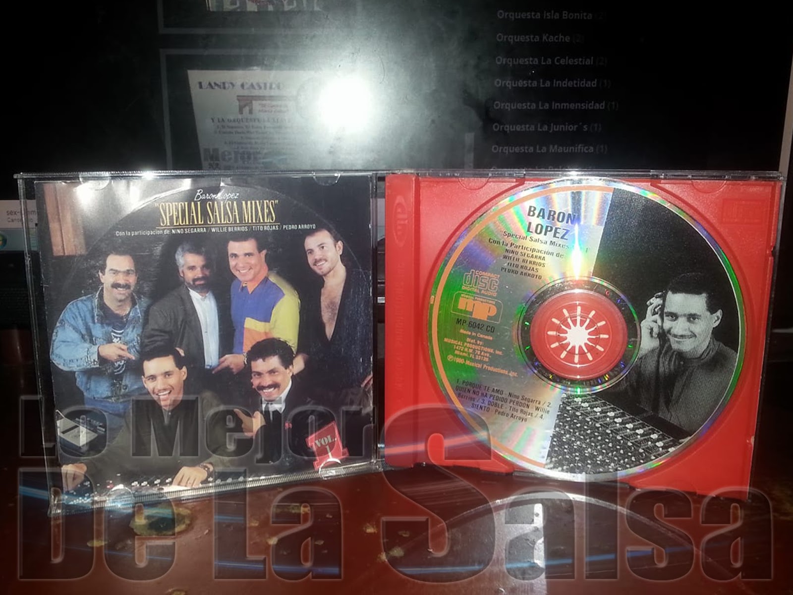 Lo Mejor de La salsa: Baron Lopez - Special Salsa Mixer Vol 1 - 1991