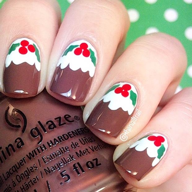 61 Christmas Nail Art Designs & Ideas for 2019
