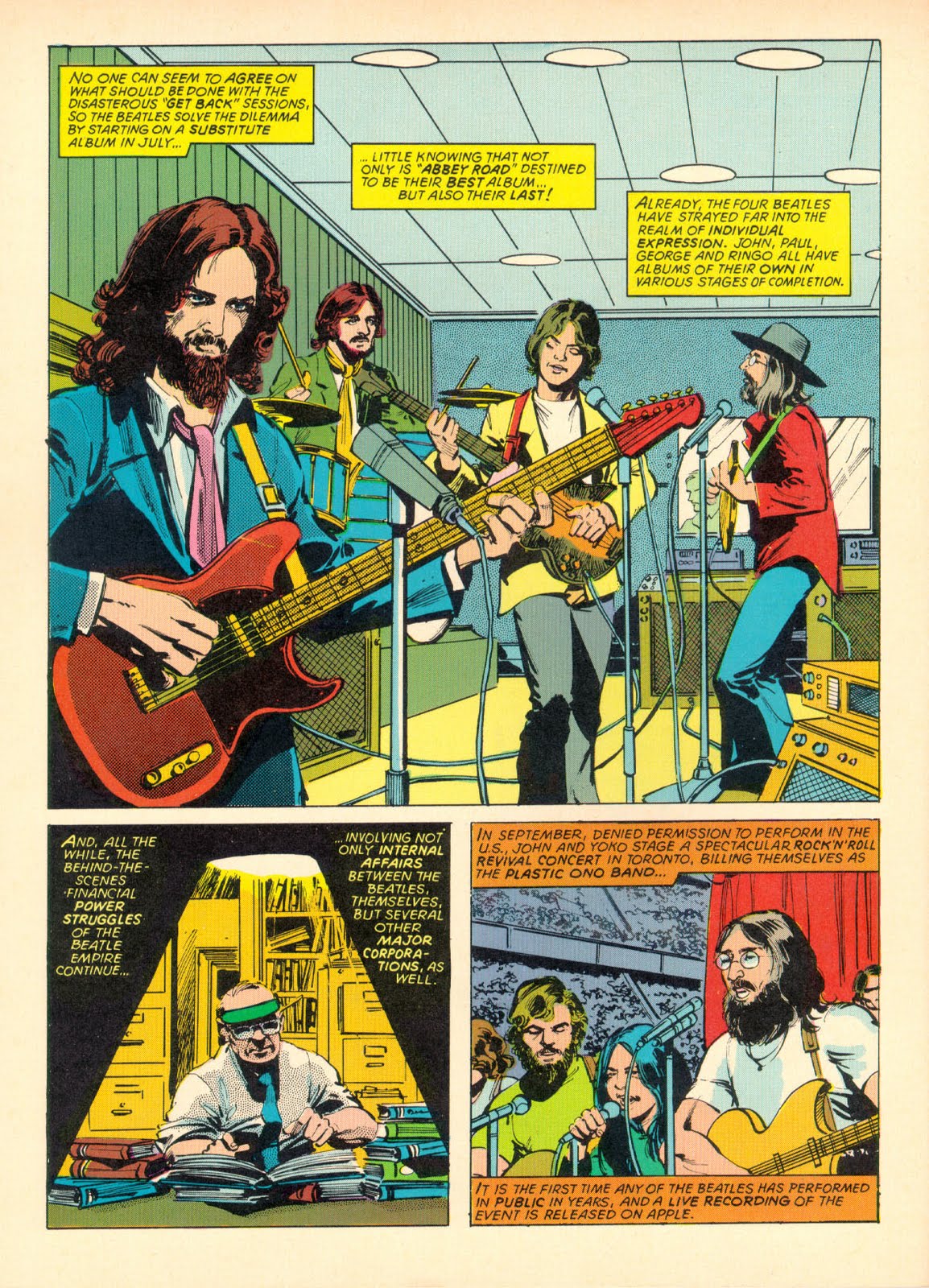 York Beatles Appreciation Society: Comic Book Beatles