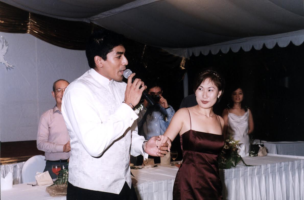 S M Ong: Wasn't Darryl David married to Georgina Chang? Yes, he was