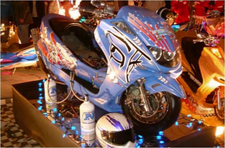 Monster Bego: Modifikasi Motor Matic Gaya Jepang