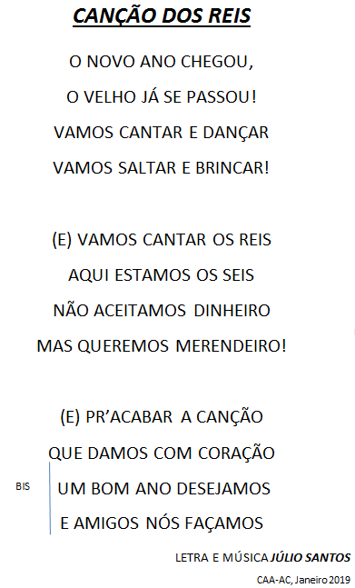 Voar no Blogue: Vamos cantar as Janeiras!