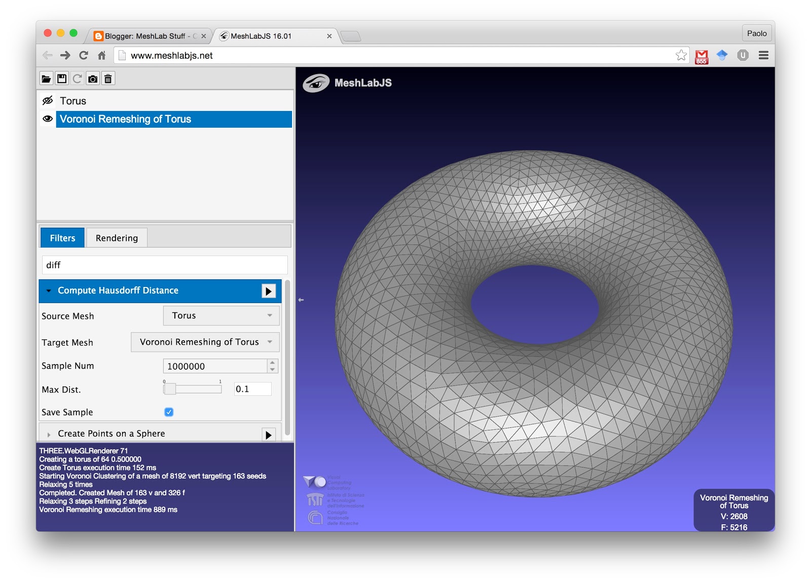 MeshLab Stuff: MeshLab JS 16.01 Tutorial