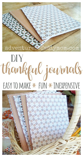 DIY Gratitude Journals - Adventures of a DIY Mom
