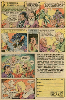 Kuronons: D&D comics history part 1 - Cartoon ads
