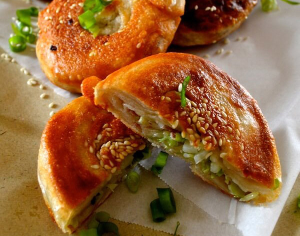 [Chinese Recipes] Xi’an Stuffed Pancakes - All Asian Recipes For You