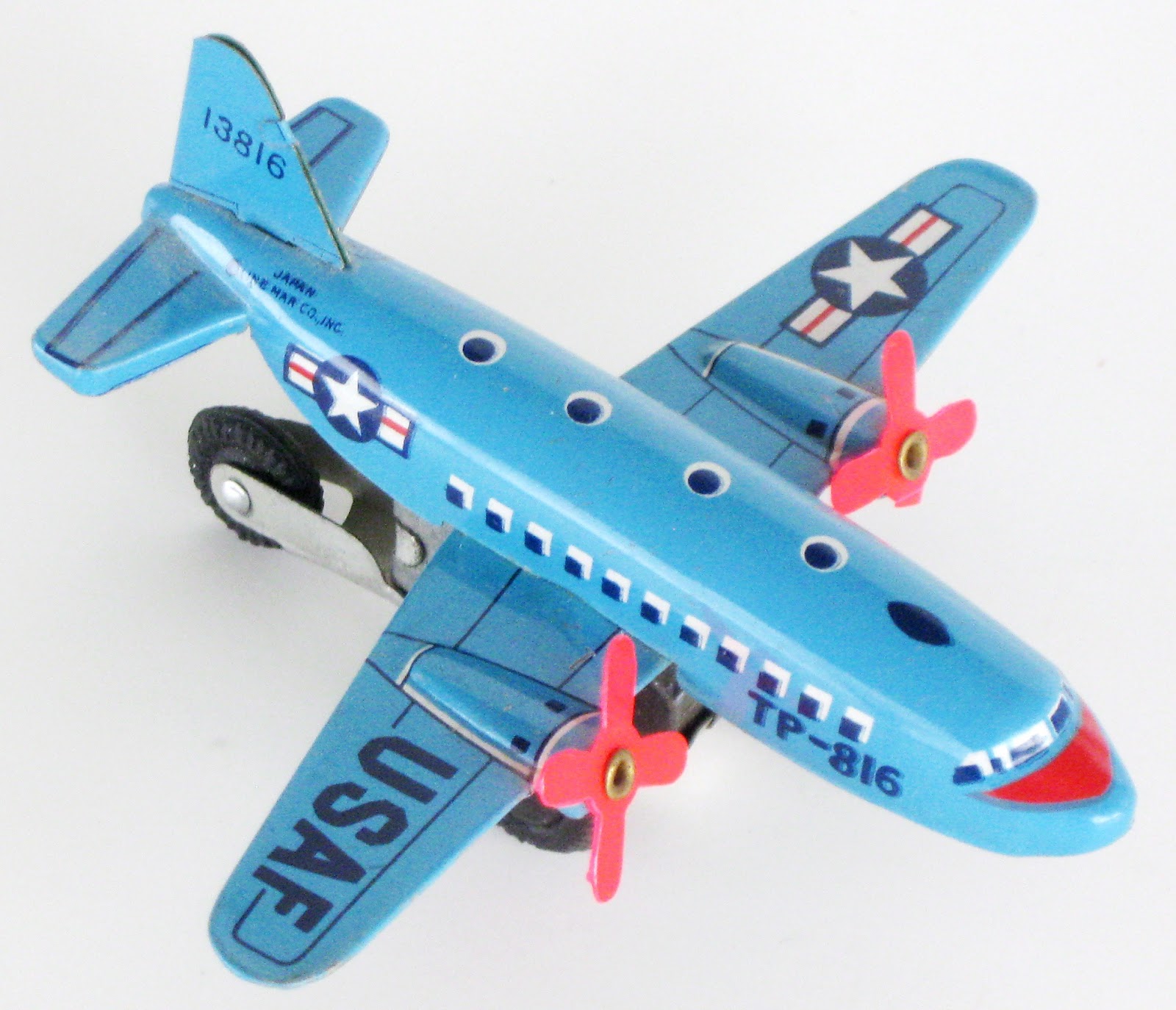 Toys and Stuff: Linemar Mini-Transport Plane Bin Toy
