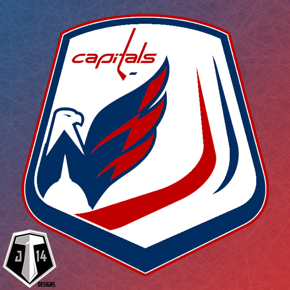 Tweedle's Jersey Blog: Rebrand Series: Capitals 3rds