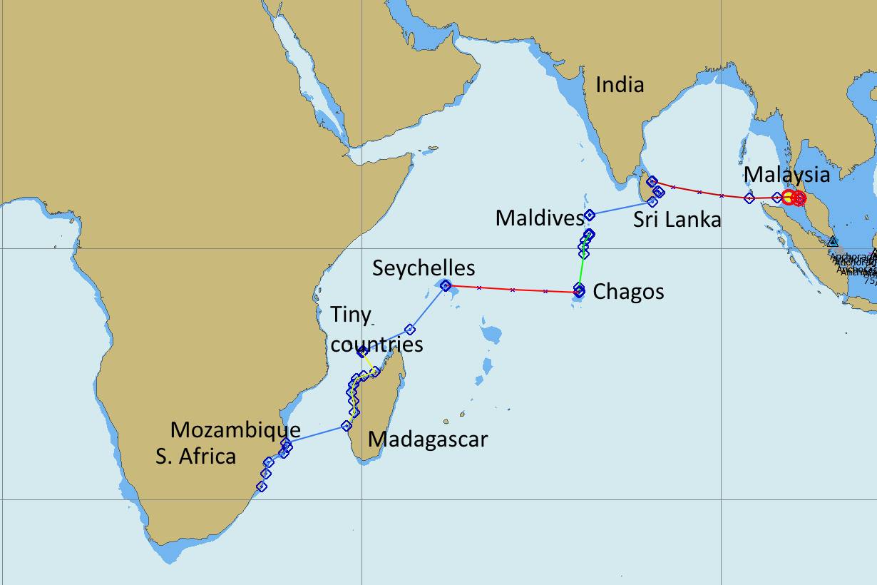 Ceilydh Set Sail: Indian Ocean 2015--Notes from the Northern Route