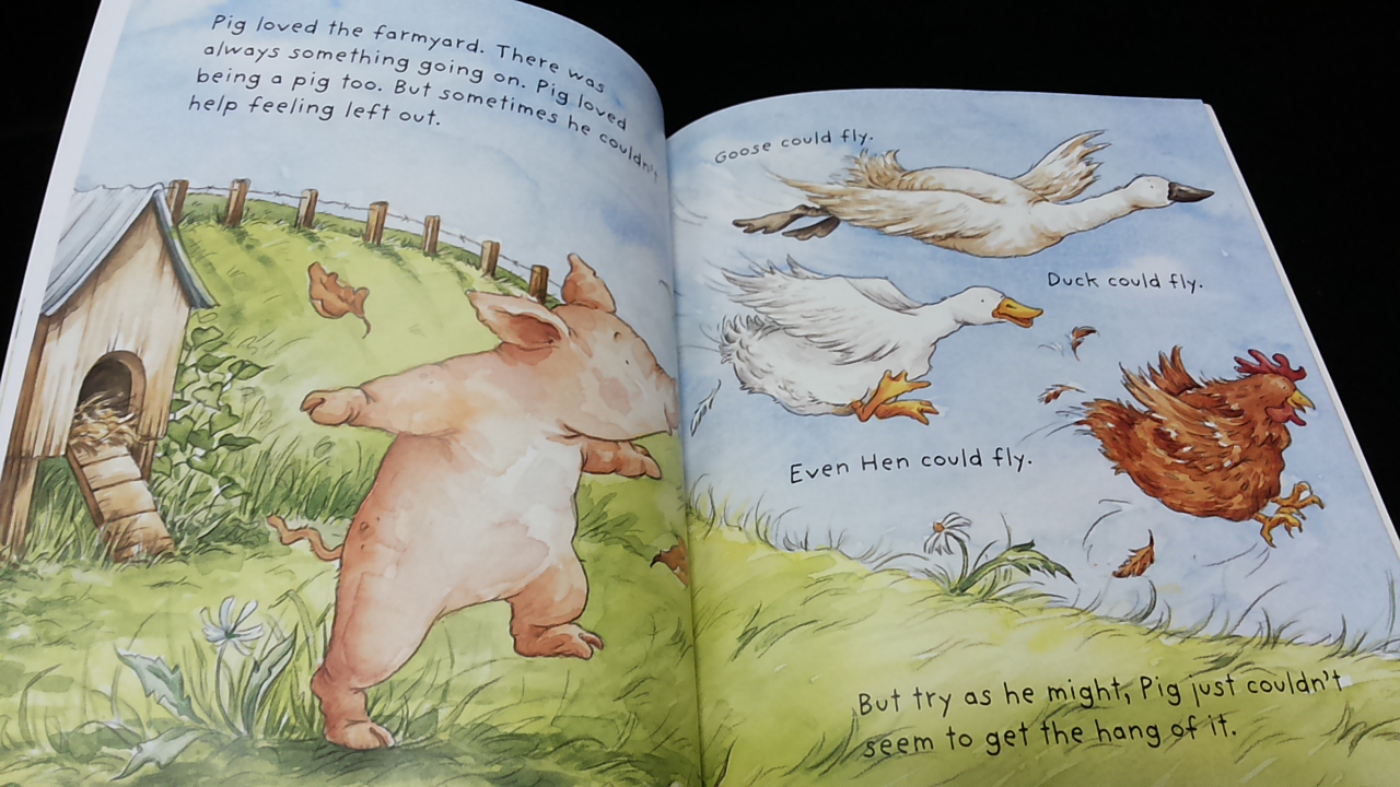 Kid Books Blog: 193.Pig's Egg / Oww!