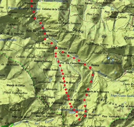 Rutas de montaña en el Parque Natural de Redes