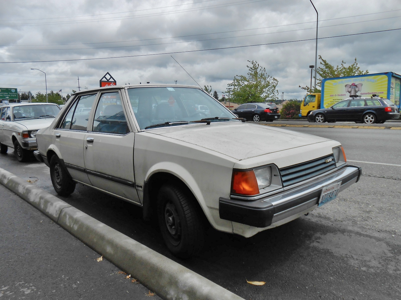 Seattle's Parked Cars: 1983 Mazda GLC Deluxe Sedan