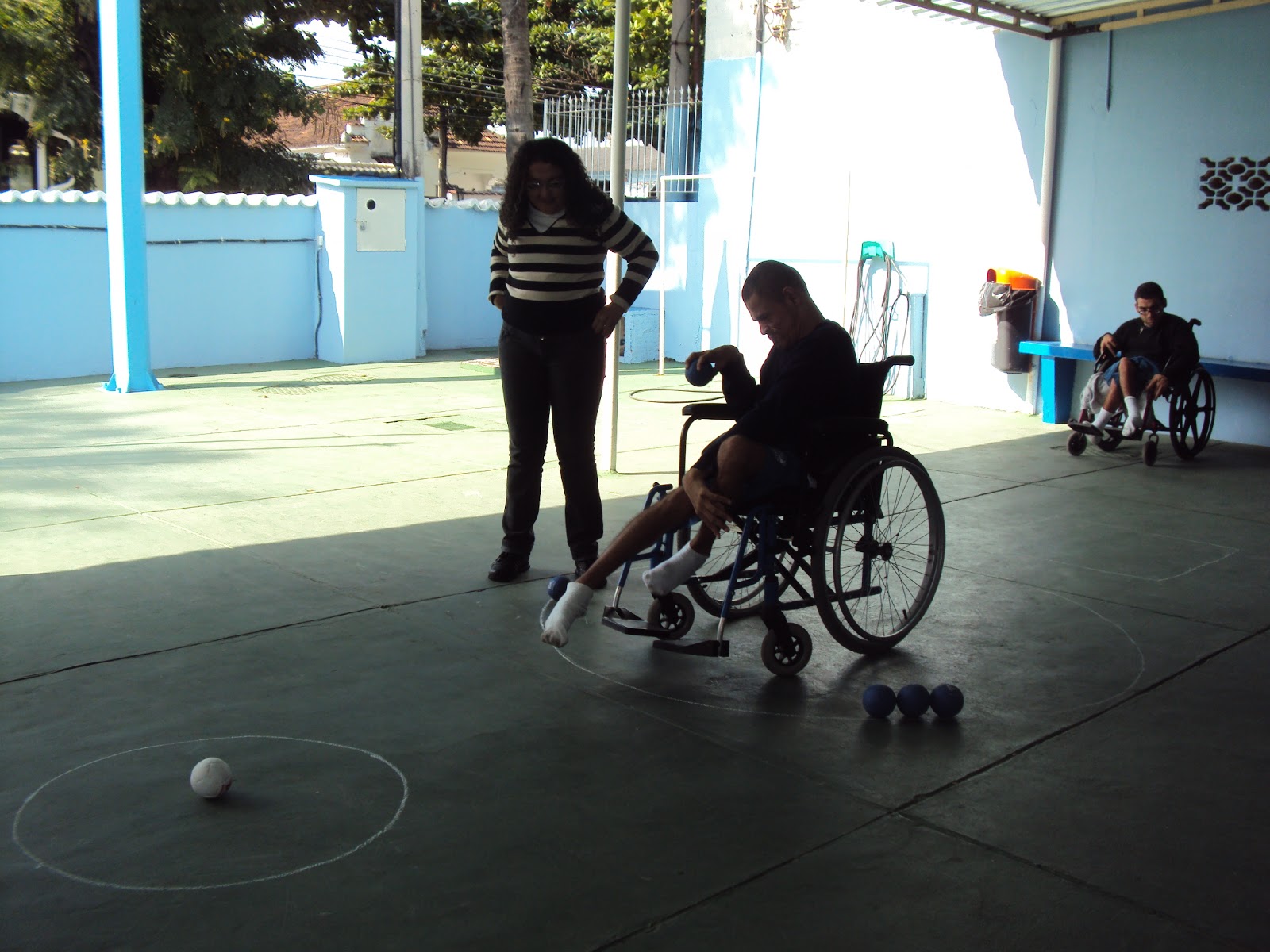 Projeto Vivenciando e Aprendendo a modalidade Bocha "Escola Especial ...