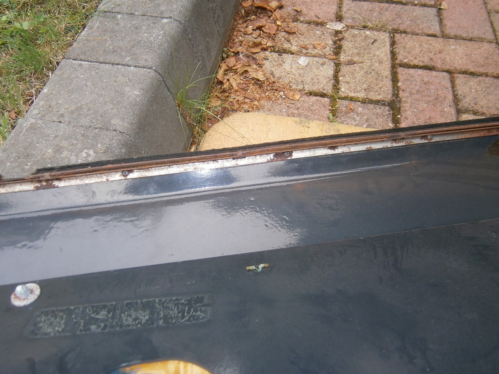 Lotus Excel Restoration: Lotus excel passenger's door latch... and a ...