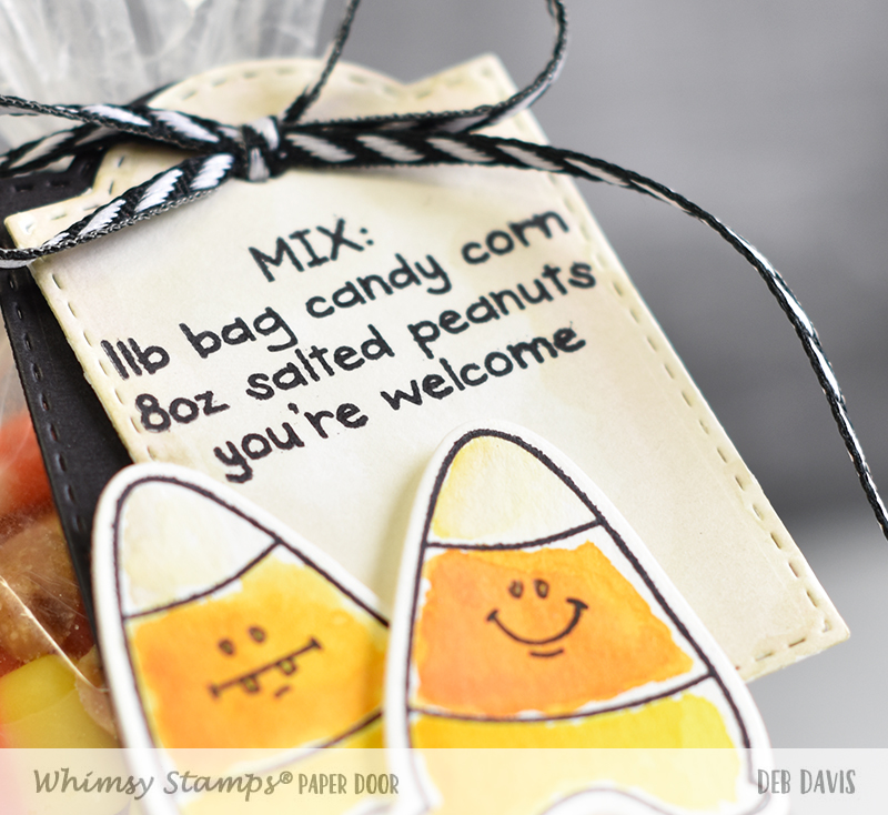 PAPER DOOR - Corny Candy Corn with Peanuts - NewAmped2Stamp