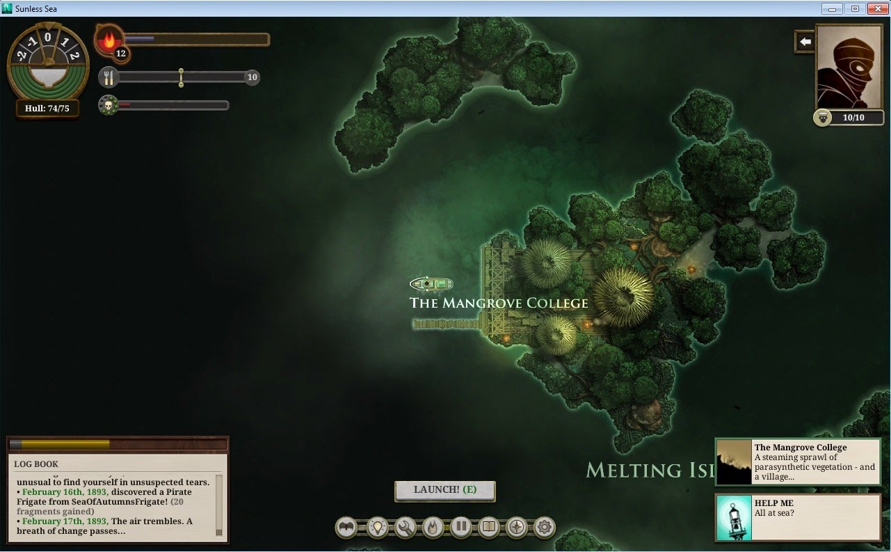 The Ghost without a Shell: Full Steam upon the Sunless Sea