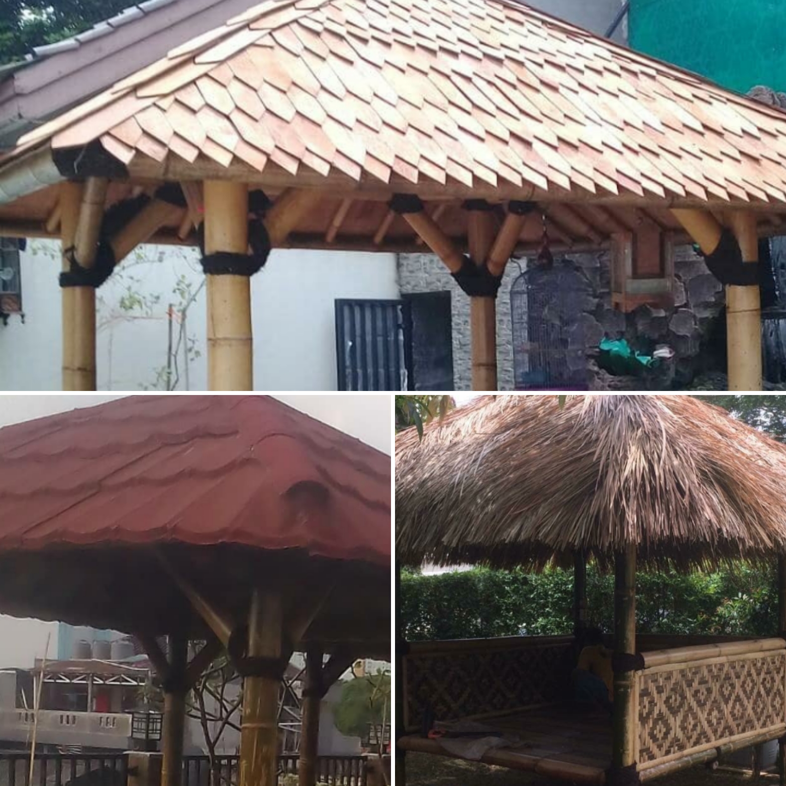 081387245587 Jual Saung Bambu Gazebo Jepara Kayu Kelapa Jakarta Bogor ...