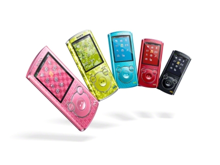 Gadget News Daily: Sony NWZ-E460 : Colorful Walkman with LCD 2.0 Inch ...