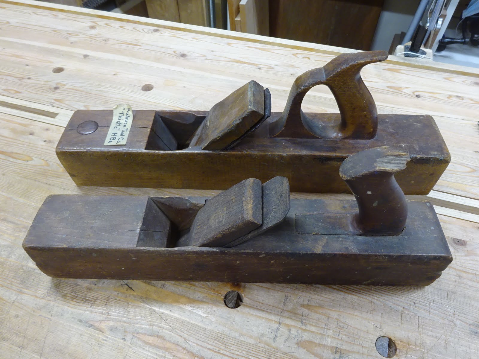 Woodworking in a Tiny Shop: Two Wooden Jack Planes