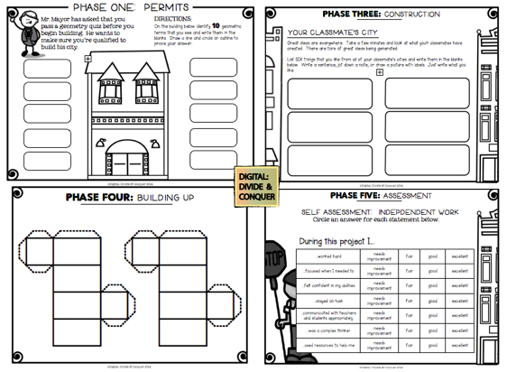 I love Projects. Geometrocity, the City Made of Math | Digital: Divide ...