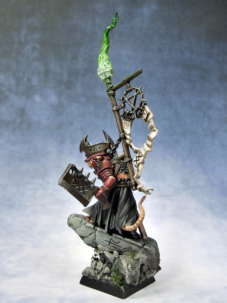 Thor-Modelling Studio: Skaven Warlord